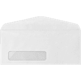 LUXPaper #9 Window Envelopes, 3 7/8 x 8 7/8, Bright White, 250/Pack ...