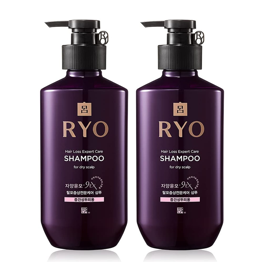 Buy Ryo Anti Hair Loss Expert Care Shampoo For Dry Scalp, 13.52 fl.oz ...