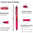 15/26 Pack Erasable Gel Pens, Retractable Fine Point Clicker Pens in 15 ...