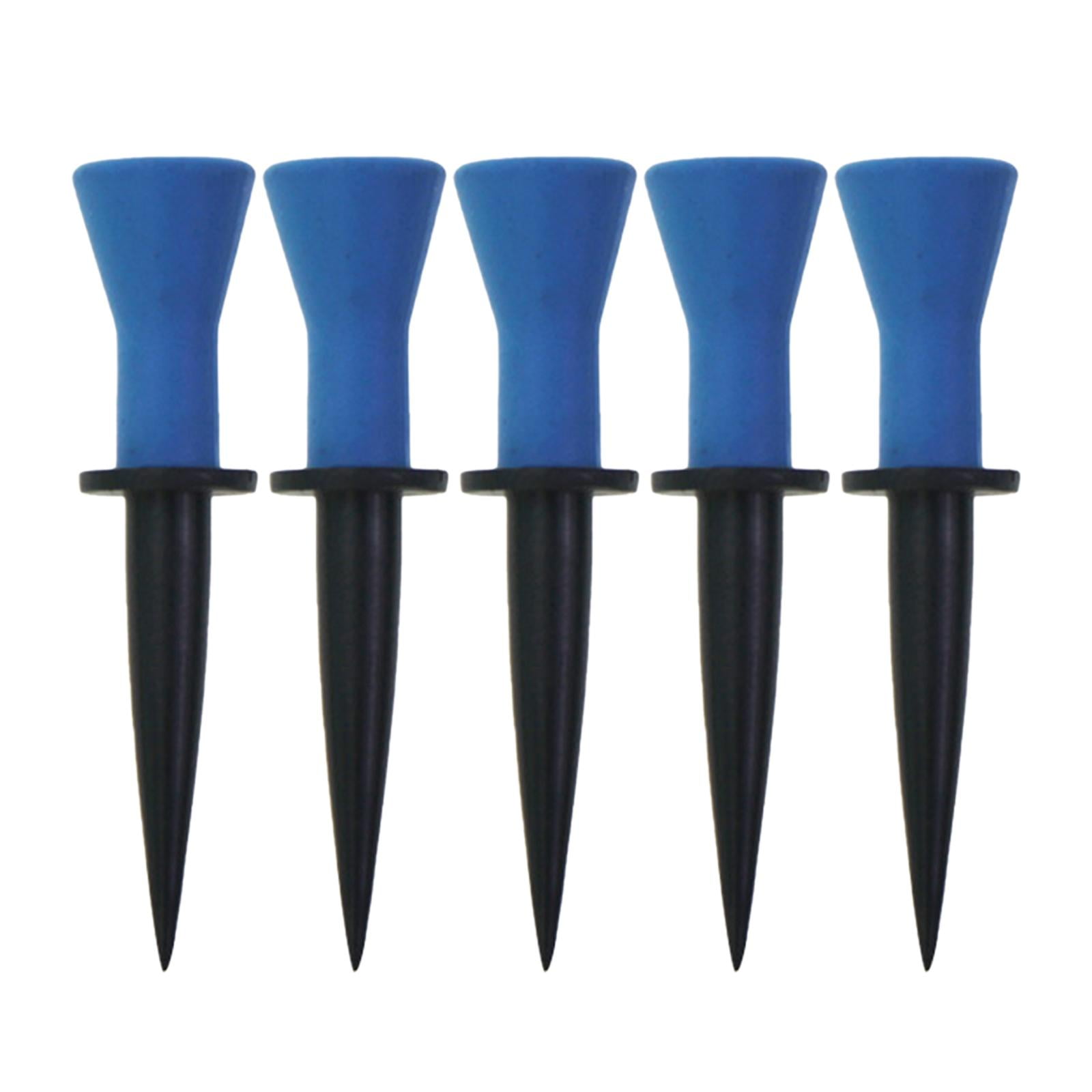 5Pcs Rubber Golf Tees, Golf Ball Holder, Golf Club Tools Golfing Tees ...