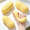 Peanut Squishies Toys, Peanut Shape Ball Soft Squeeze Fidget, Hand Grip ...