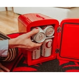 Marvel Spider-Man 4-Liter Soda Beverage Refrigerator | Mini Fridge ...