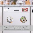 Cherry with Leaves Fridge Magnetic Sticker Refrigerator Magnets Kitchen ...