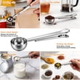 WEPSEN Stainless Steel Measuring Cups and Spoons Set, 18-Piece Kitchen ...