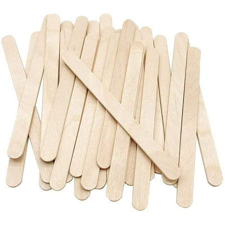 Roofei Craft Sticks, Jumbo Popsicle Sticks, 250 Pack, 4.5 inch, Large ...