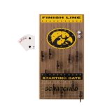 Handcrafted University of Iowa Walnut Horseracing Party Board Game from ...