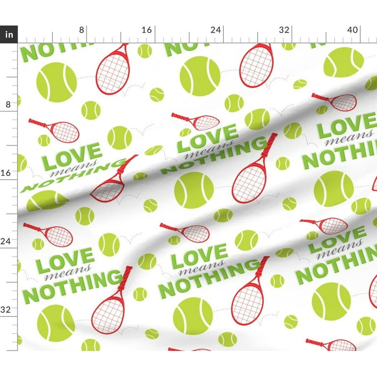 Tennis Ball Print Fabric
