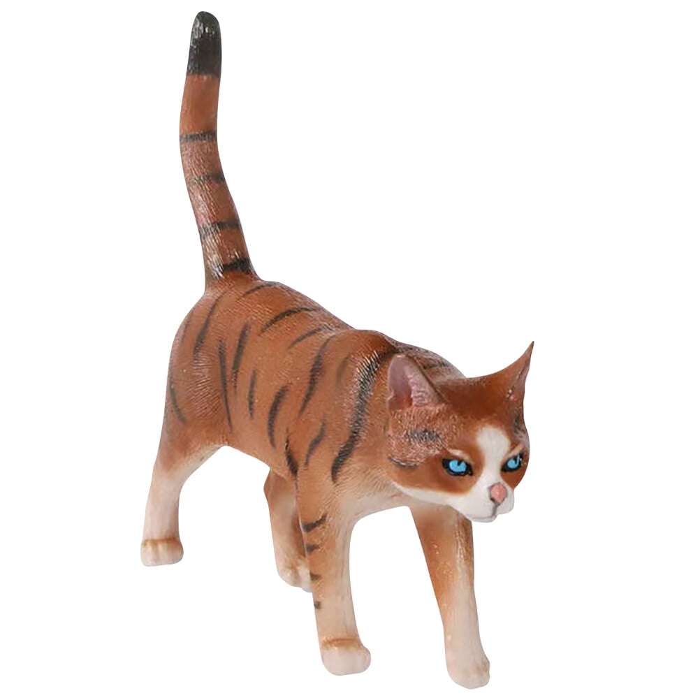 Cat Kitten Figures Figurine Statue Model Animals Toy Adornment ...