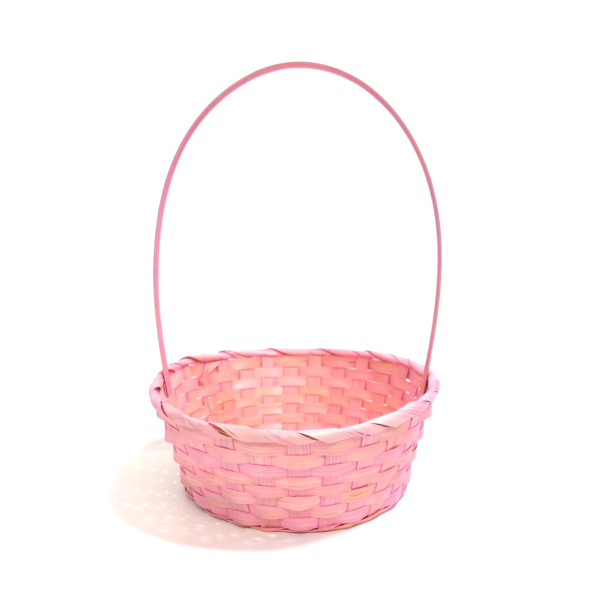 Click here for Way To Celebrate 10.5 Bamboo Basket  Pink prices