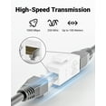 VCELINK 10-Pack CAT6 RJ45 Keystone Couplers (UL Listed), White - Female ...