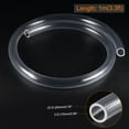 Uxcell 15mm ID 20mm OD 1m Clear Vinyl Tubing Flexible Hose Plastic Tube ...