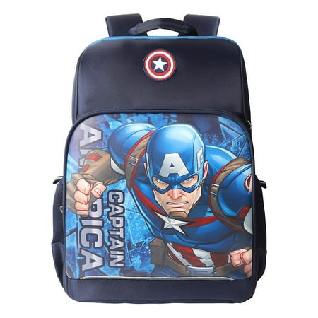 Backpack new marvel super heroes captain america school book bag best ...