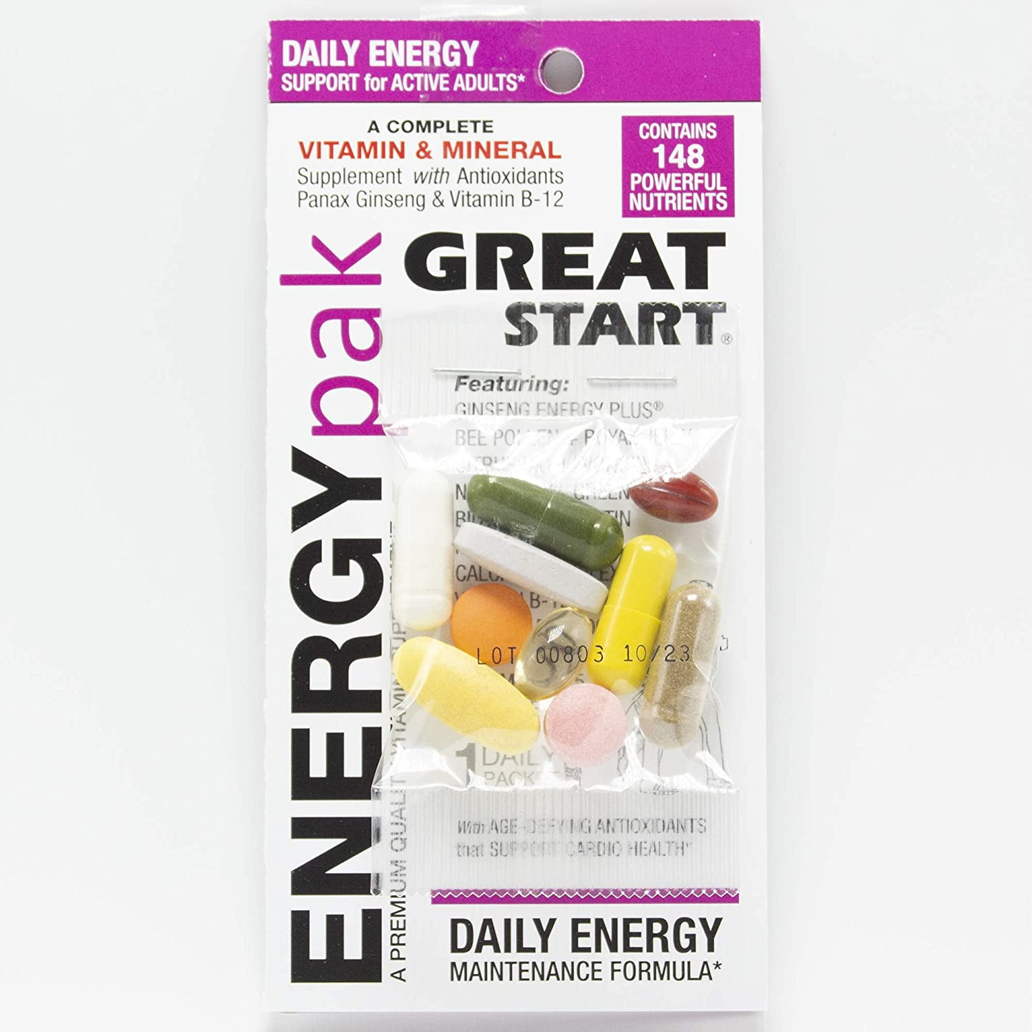 Vitamin Antioxidants Supplement Refill Great Start 24 Pack - Walmart.com