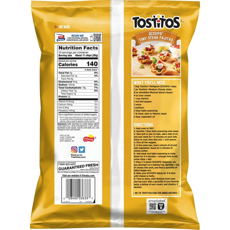 Tostitos Scoops Zak Home | Tostitos