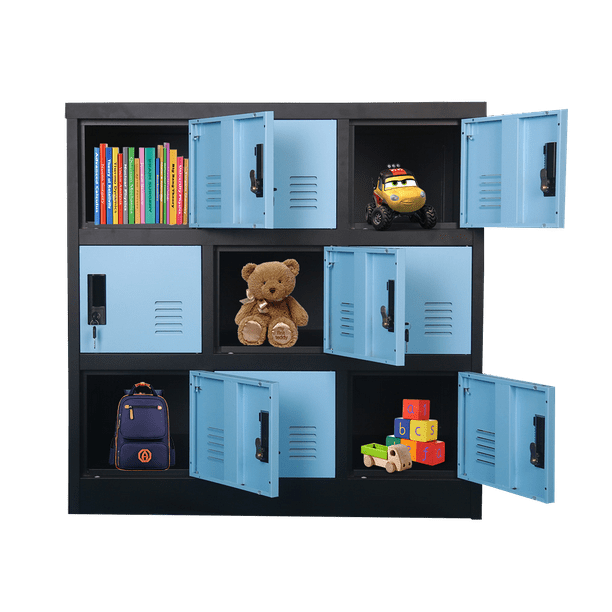 MECOLOR Metal Kids Locker for Girls Bedroom and Playroom Storage for ...