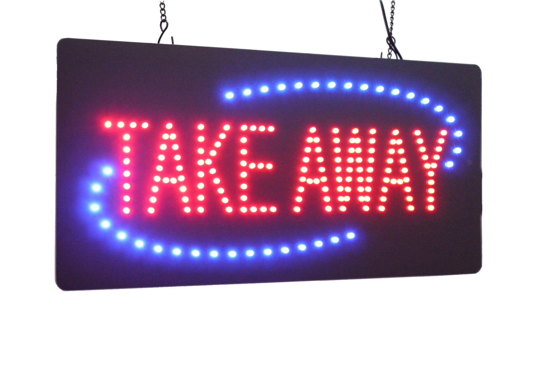 Take Away Sign, TOPKING Signage, LED Neon Open, Store, Window, Shop ...