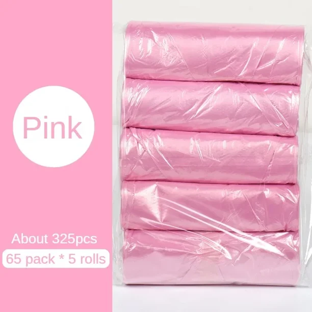 5 Rolls/pack Household Disposable Trash Pouch Small Trash Bags Kitchen ...