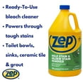 Zep Pro Strength Mold & Mildew Remover, 1 Gal Bathroom Cleaner (Case of ...