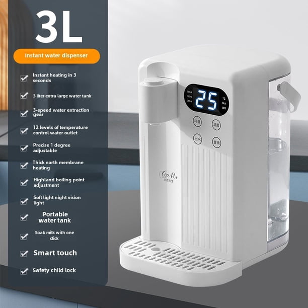 EU/UK 220V US 110V Instant hot small desktop water boiler household ...