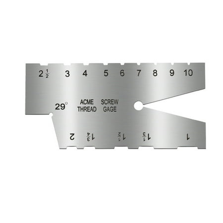 Koszal 29 Degree Screw Thread Angle Gage Gauge Stainless Steel Cutting ...