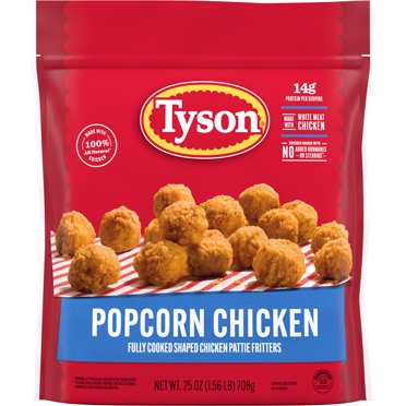 Tyson Lightly Breaded Chicken Strips, 20 oz (Frozen, Fully Cooked ...