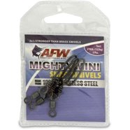 American Fishing Wire Mighty Mini Crane Swivels (100-Percent Stainless ...