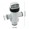 Leakproof Split Hose Valves Set Suitable for Ground Pool Pumps Includes ...