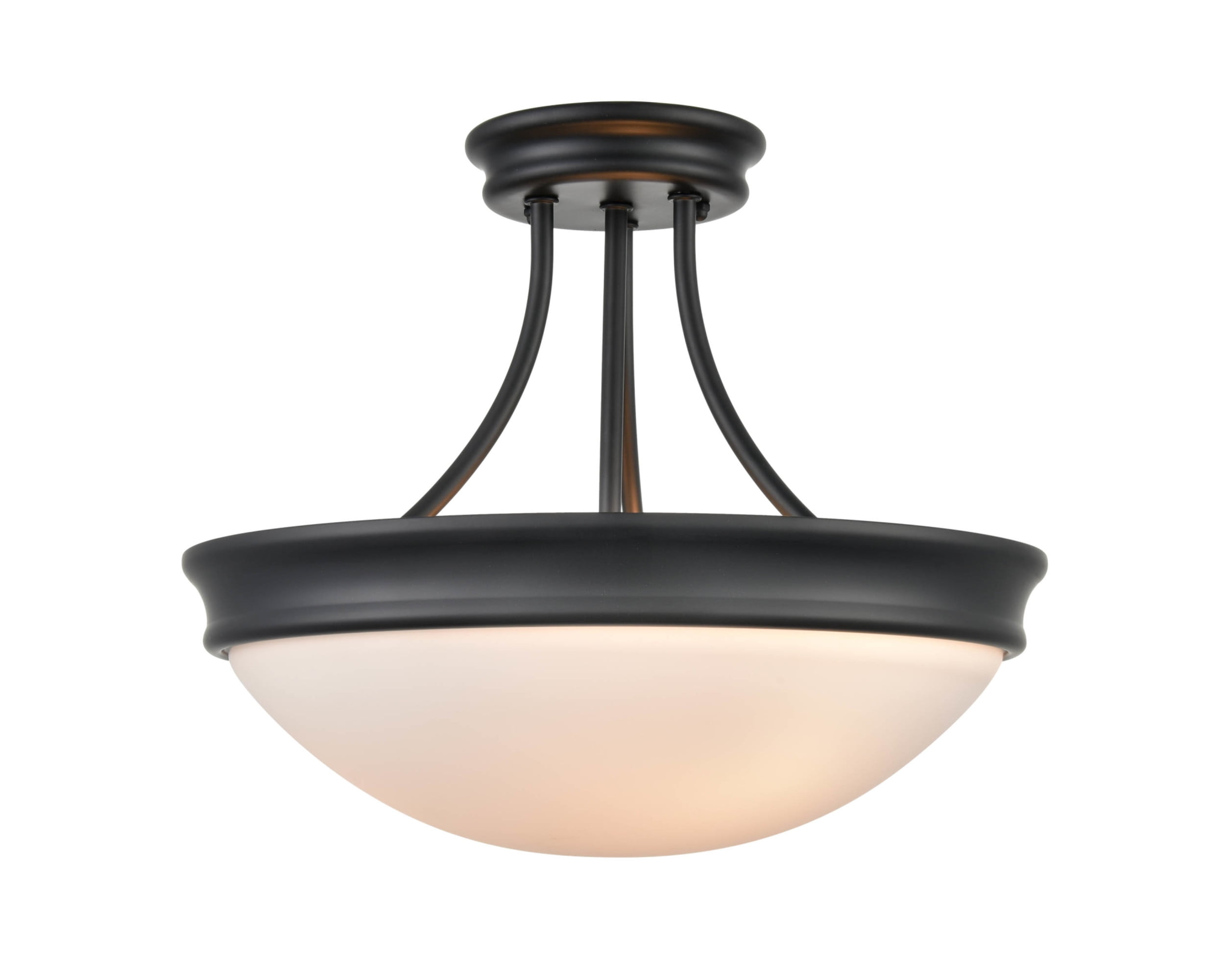 Millennium Lighting 5025 3 Light 14" Wide Flush Mount Bowl Ceiling ...