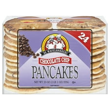 Great Value Frozen Buttermilk Pancakes 16.5 oz 12 Count Pre-Made Easy ...