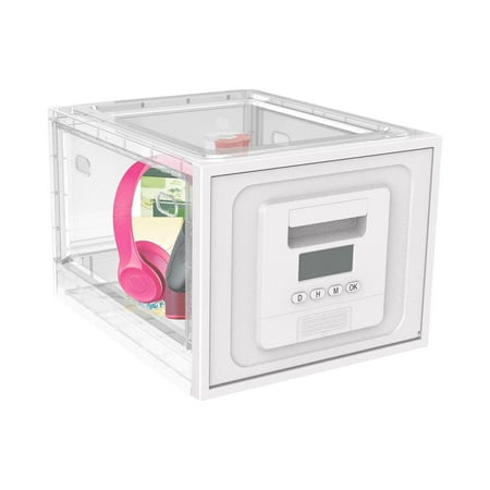 fastboy Lockable Storage Container Transparent Tablet Locked Box ...