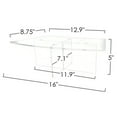 OnDisplay Cross Tier Acrylic Display Rack/Stand - Clear Food Display ...
