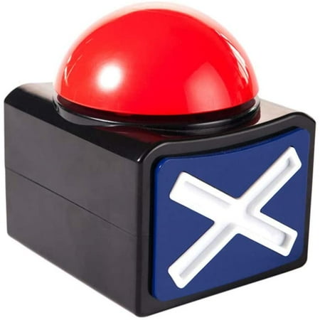 HTCM Game Answer Buzzer Alarm Button Box with Sound Light Party Contest ...