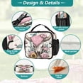 ALAZA Mandala Goat Skeleton Insulated Lunch Box Lunch Bag Cooler Tote ...