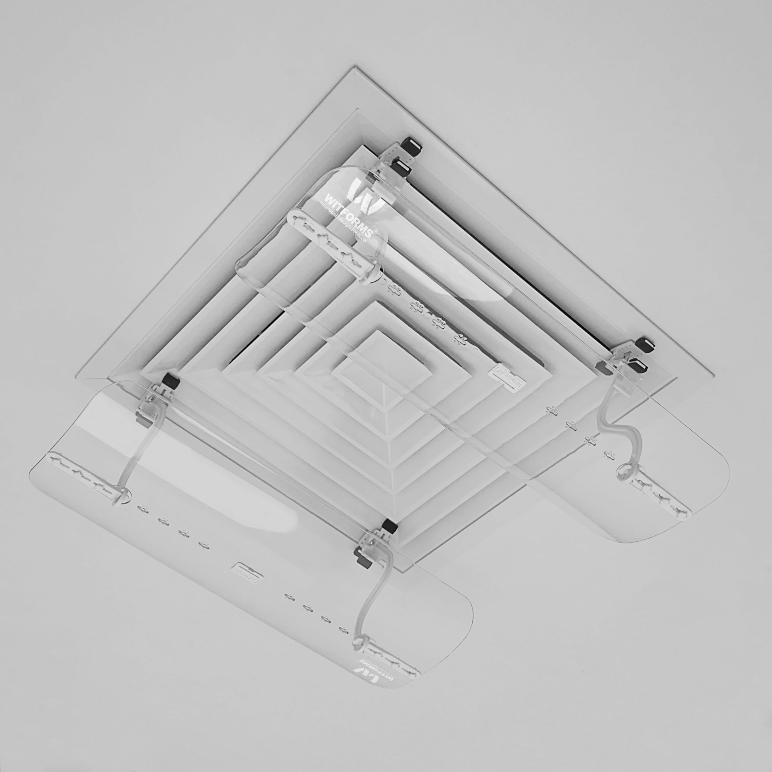 Witforms / Square - Adjustable AC air Deflector Suitable for Central ...