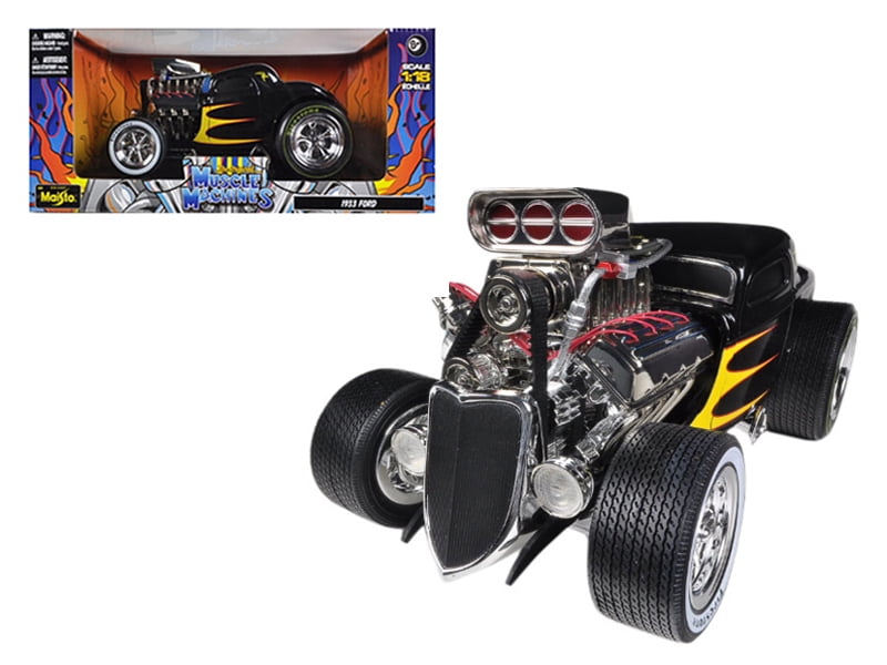 Maisto Muscle Machine 1:18 Scale Vehicle 1933 Ford Free-rolling Wheels ...