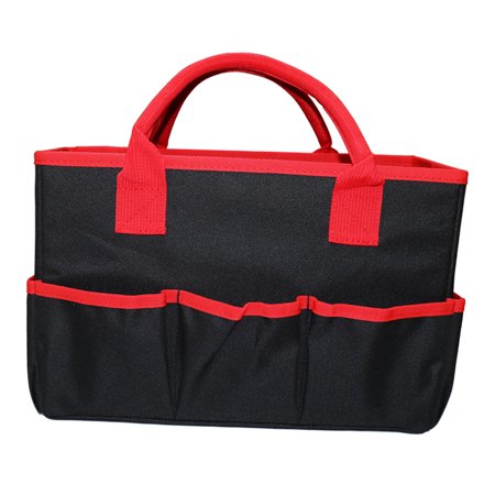 Collapsible Craft Storage Tote Bag With 5 Pockets Sewing Tool Liner ...