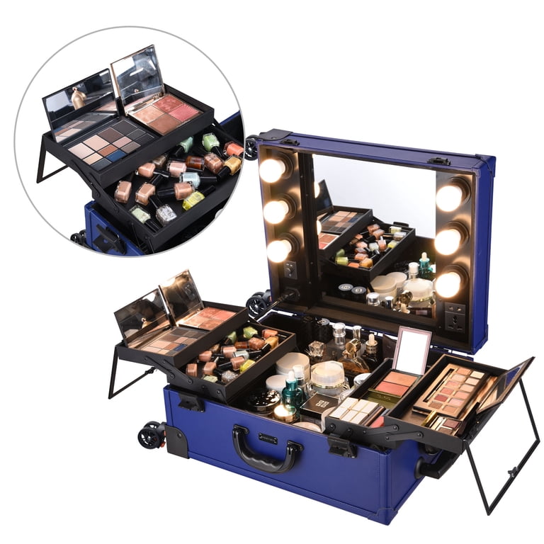 Professional Makeup Case With Lights