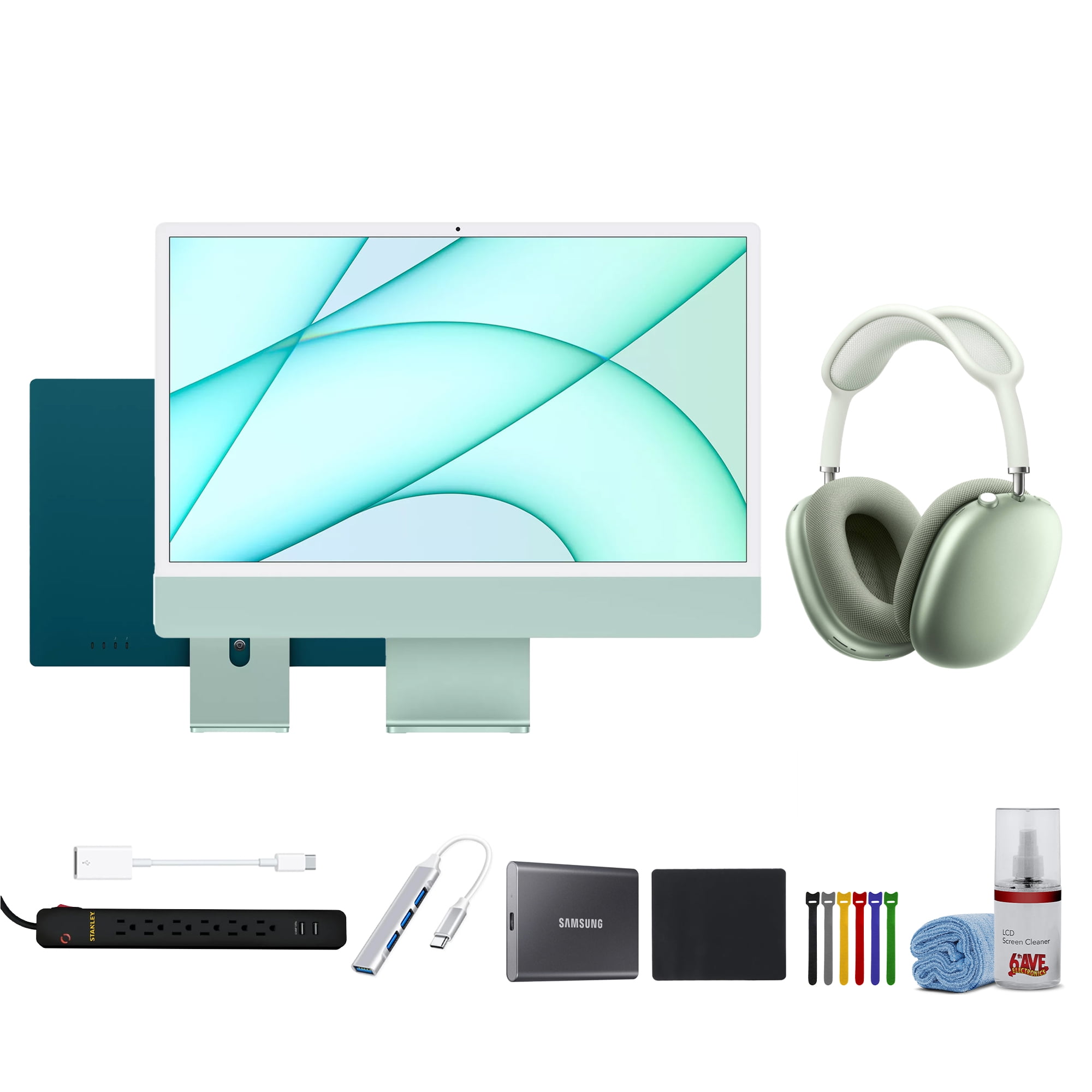 Restored 2021 Apple iMac with Apple M1 Chip with 8-core CPU (24-inch ...