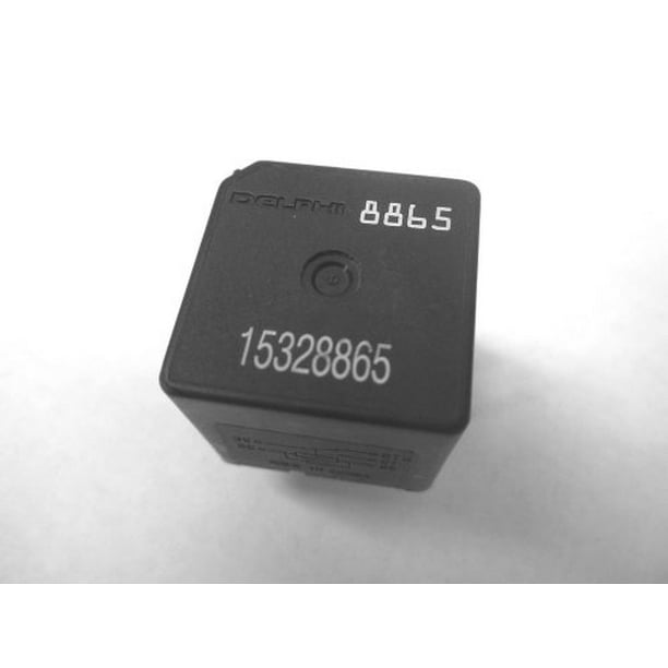 Genuine GM Delphi 5 Pin Fuse Box Relay # 15328865 / 8865 - Walmart.com