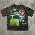 Glerp Glorp Funny Alien Cat Meme Tee Shirt Gift for Woman and Man ...