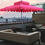 Abble 7' Square Beach Umbrella - Walmart.com