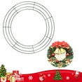 Chicmine Wreath Frame Durable Wall Hanging Metal Rust-proof Wire Wreath ... Chicmine Wreath Frame Durable Wall Hanging Metal Rust-proof Wire Wreath ...