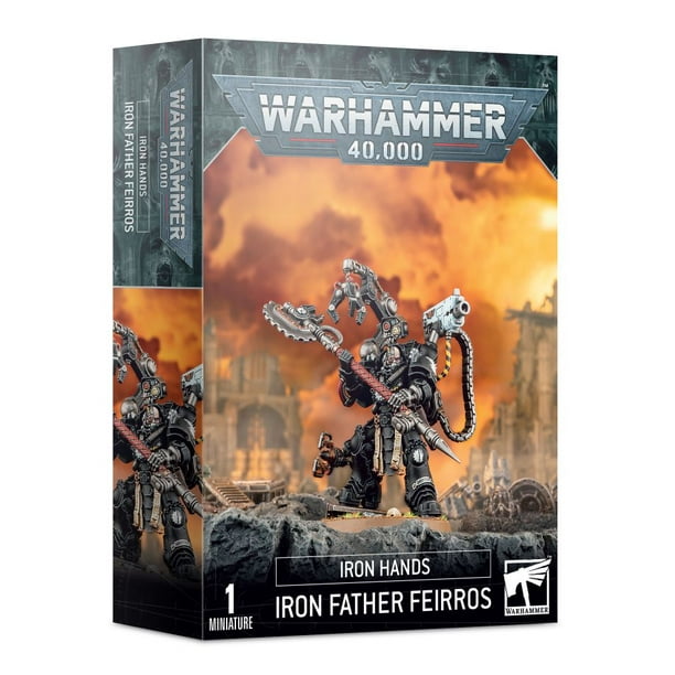 Warhammer 40k - Iron Hands: Iron Father Feirros 55-10 - Walmart.com