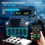 Led Eyes for Car - Large Size Windshield Eyes Animated Led Devil Eyes ...