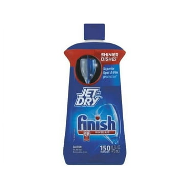 Jet-Dry Dishwasher Rinse Aid, Compatible with Dishwasher Detergent ...