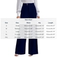 Besolor Womens Dress Pants Straight Leg High Waisted Pant Business ...