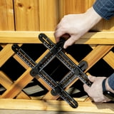 Hyper Tough Multi Angle Ruler TR36008N - Walmart.com