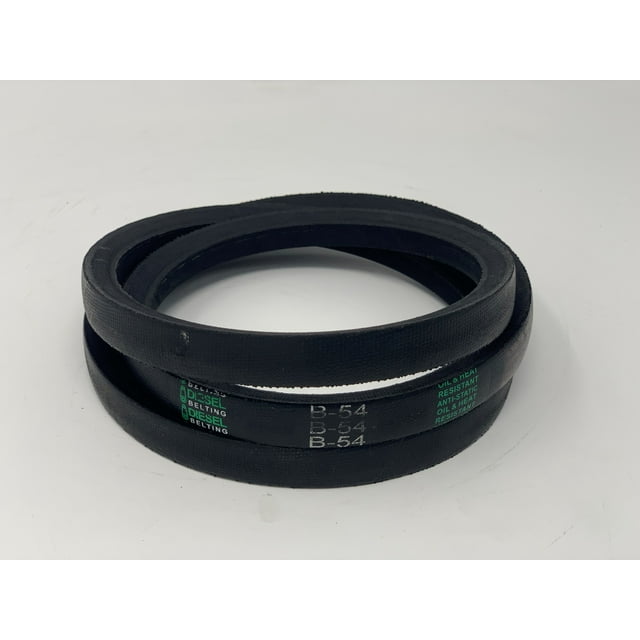 B54 Classic Wrapped V-Belt 21/32 x 57in Outside Circumference - Walmart.com