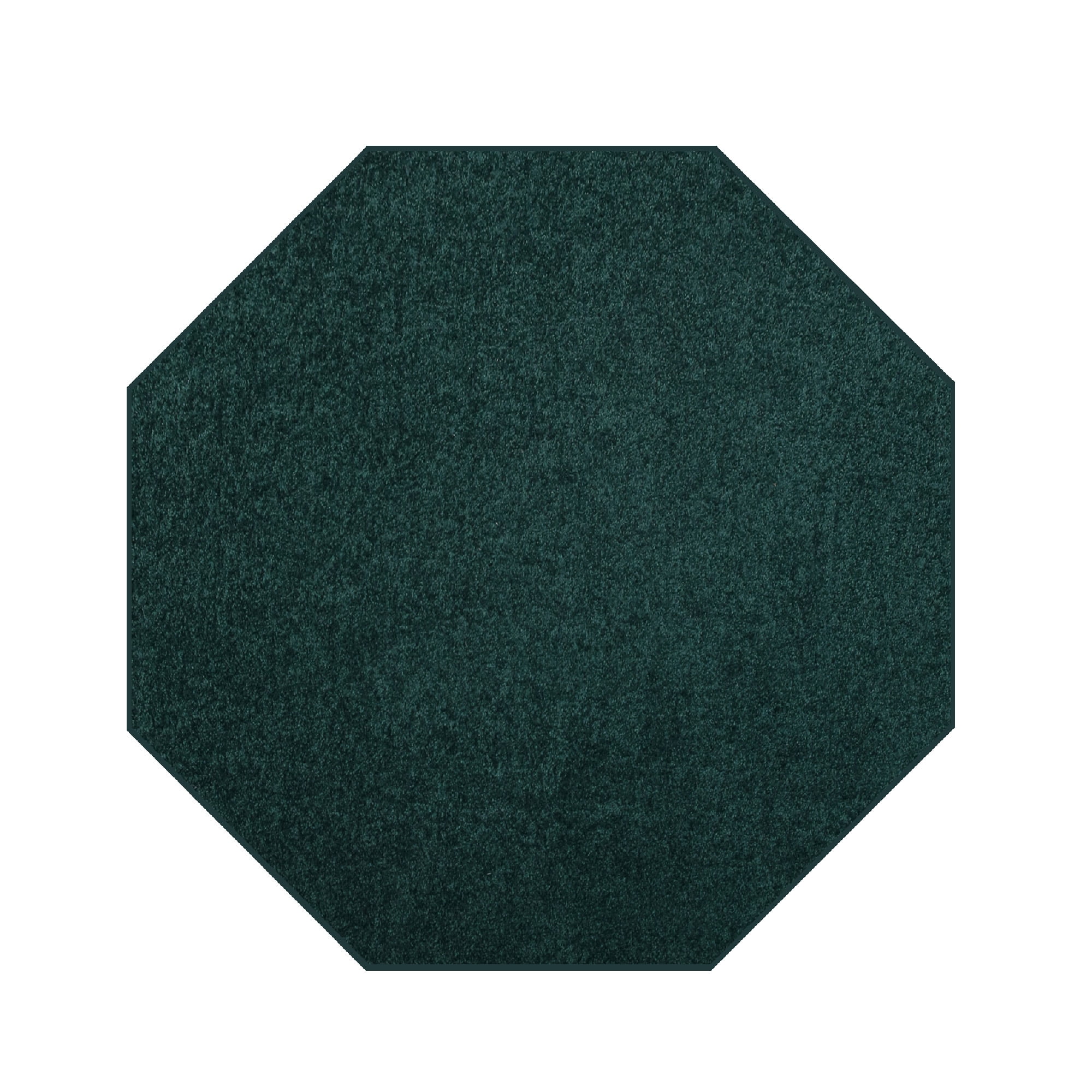 Furnish My Place DC Custom Rug - 6 ft. Octagon, Forest Green, Indoor ...