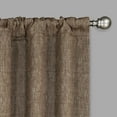 Brookstone Troy Solid Room Darkening Rod Pocket Window Curtain Panel ...